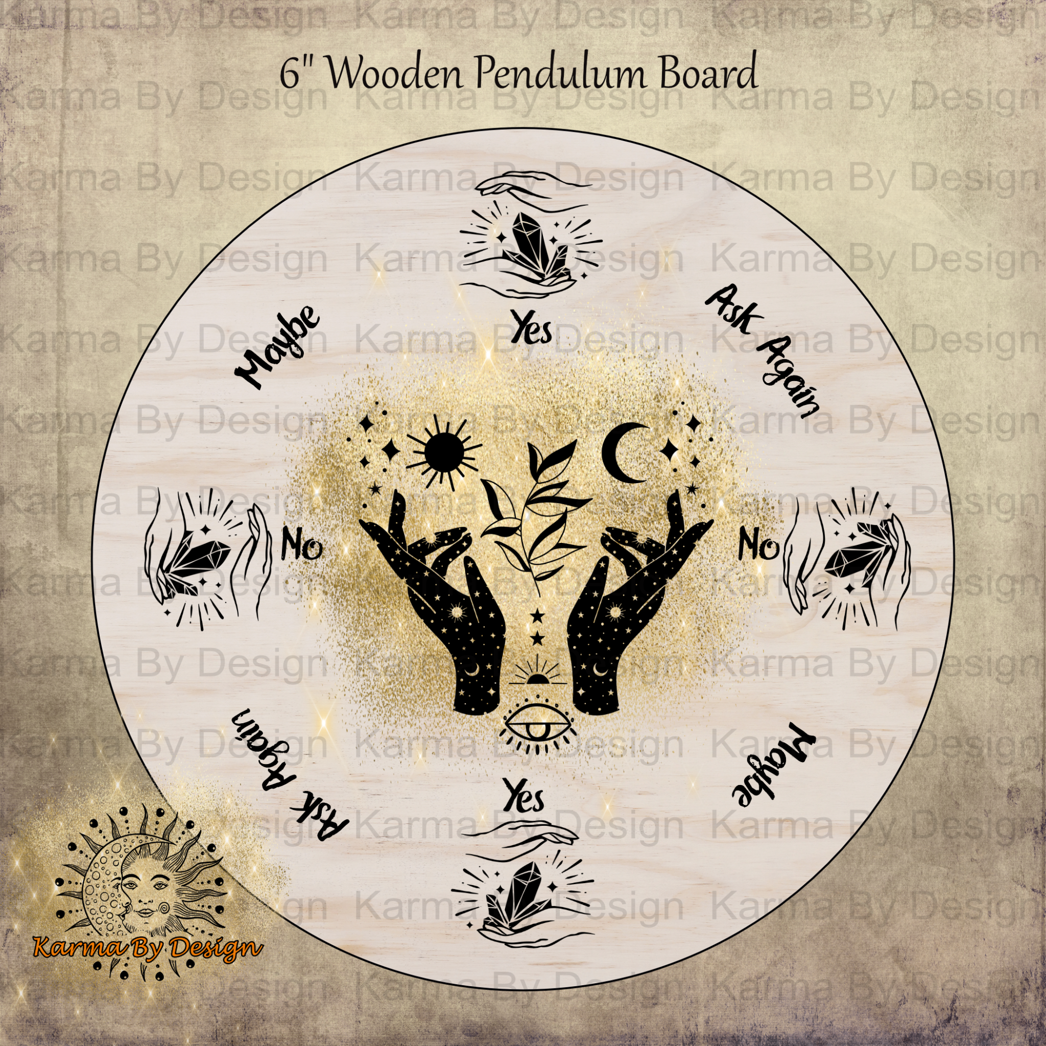 Create Your Own Magic Pendulum Board - Karma By Design
