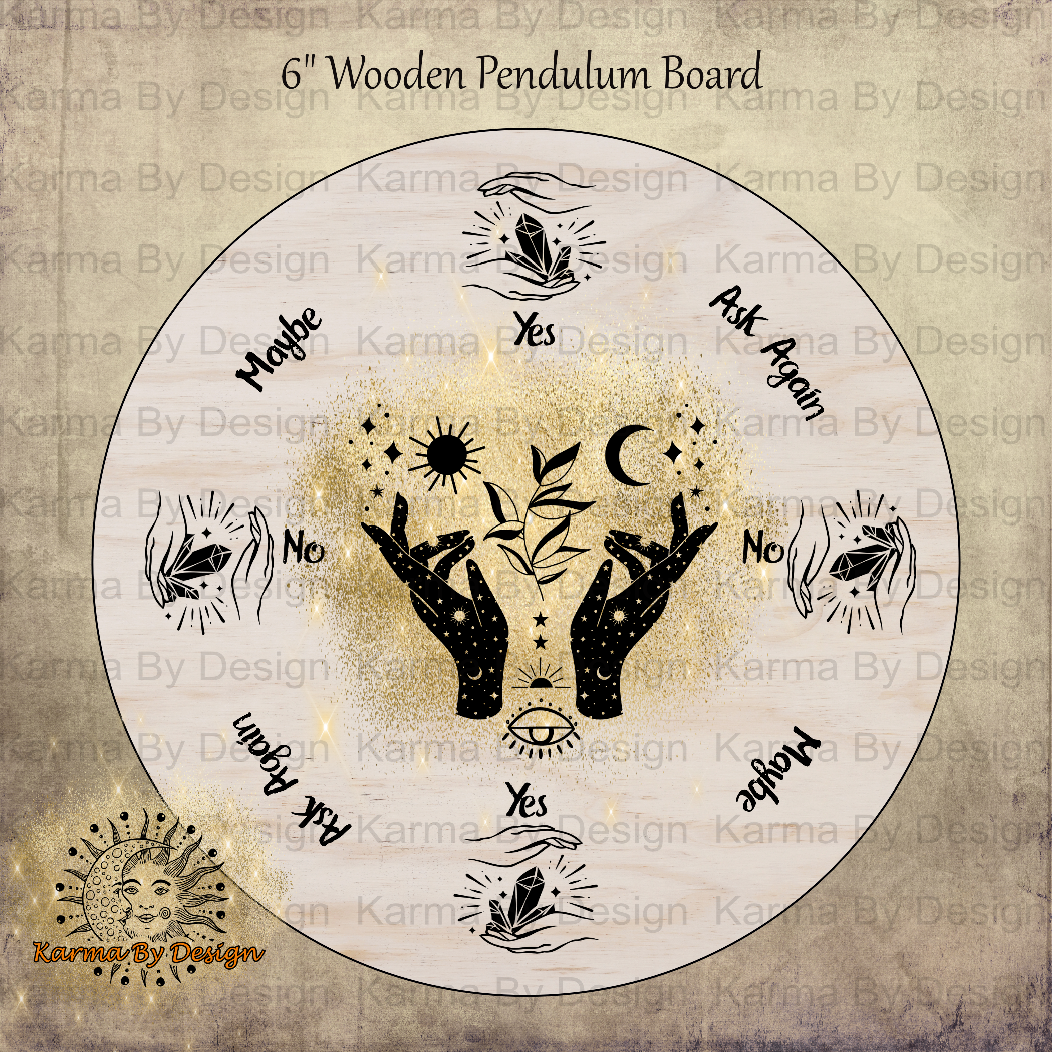 Create Your Own Magic Pendulum Board - Karma By Design